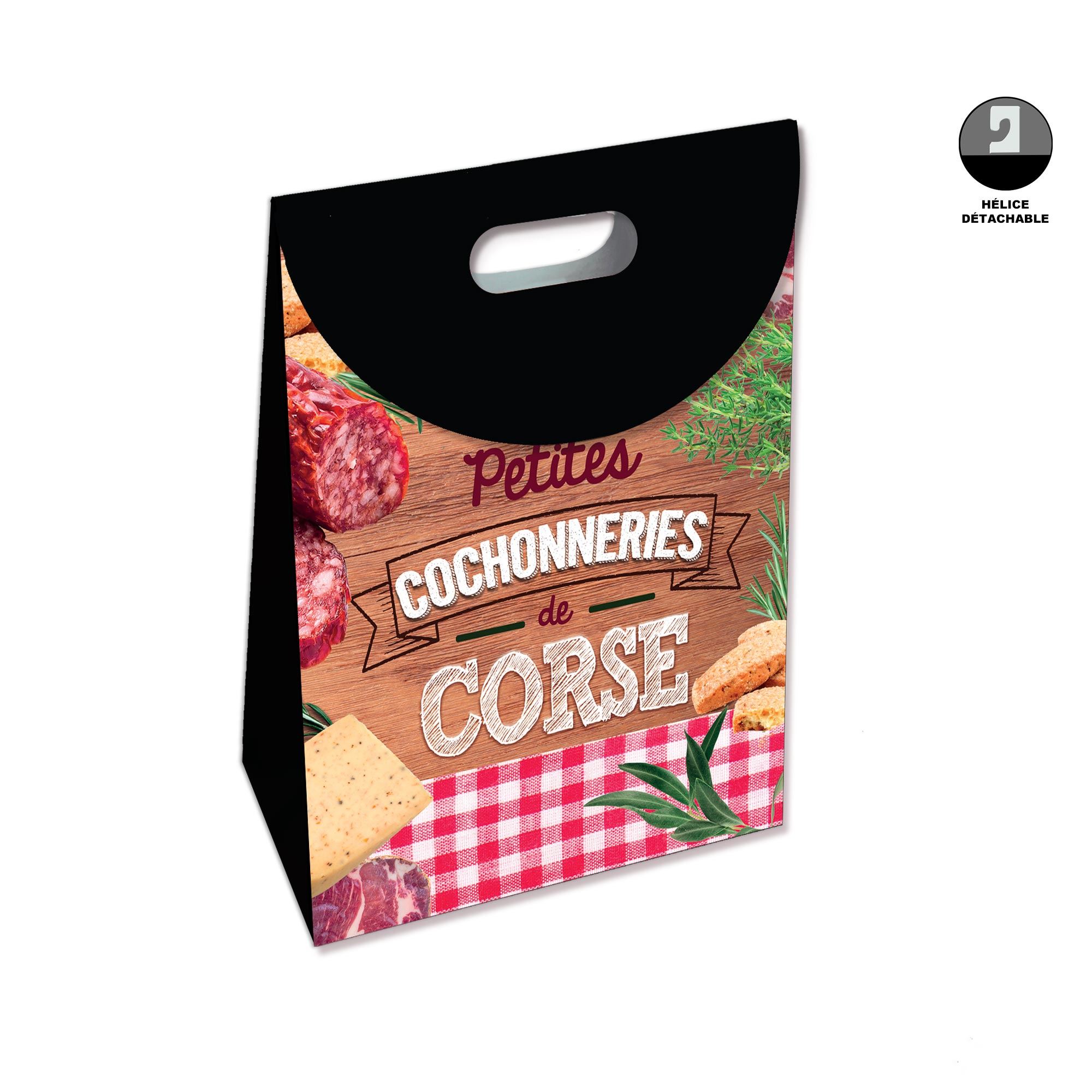 Pochette a rabat mm corsica "petites cochonneries"